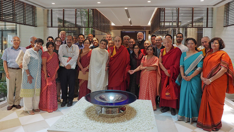 Core Committee Working on the Curriculum for… | The 14th Dalai Lama