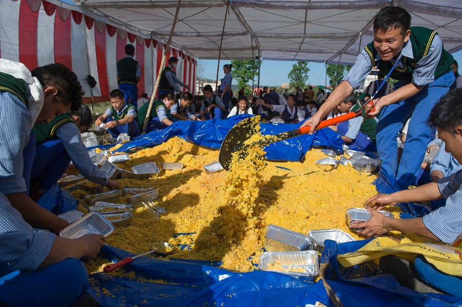Visit to Chauntra, HP, India | The 14th Dalai Lama