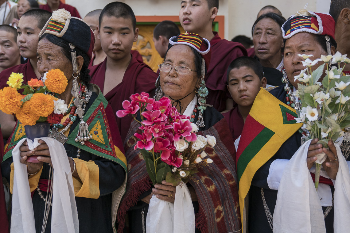 Arrival at Drepung Monastery - Mundgod | The 14th Dalai Lama