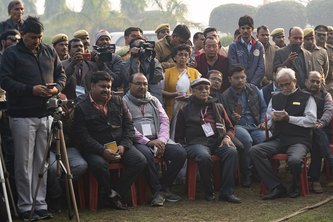 Teachings Continue in Sankisa | The 14th Dalai Lama