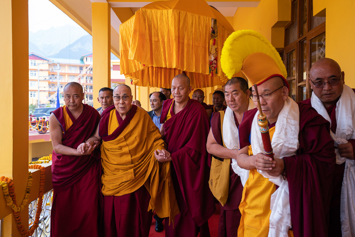 Visit to Gyuto Tantric College | The 14th Dalai Lama