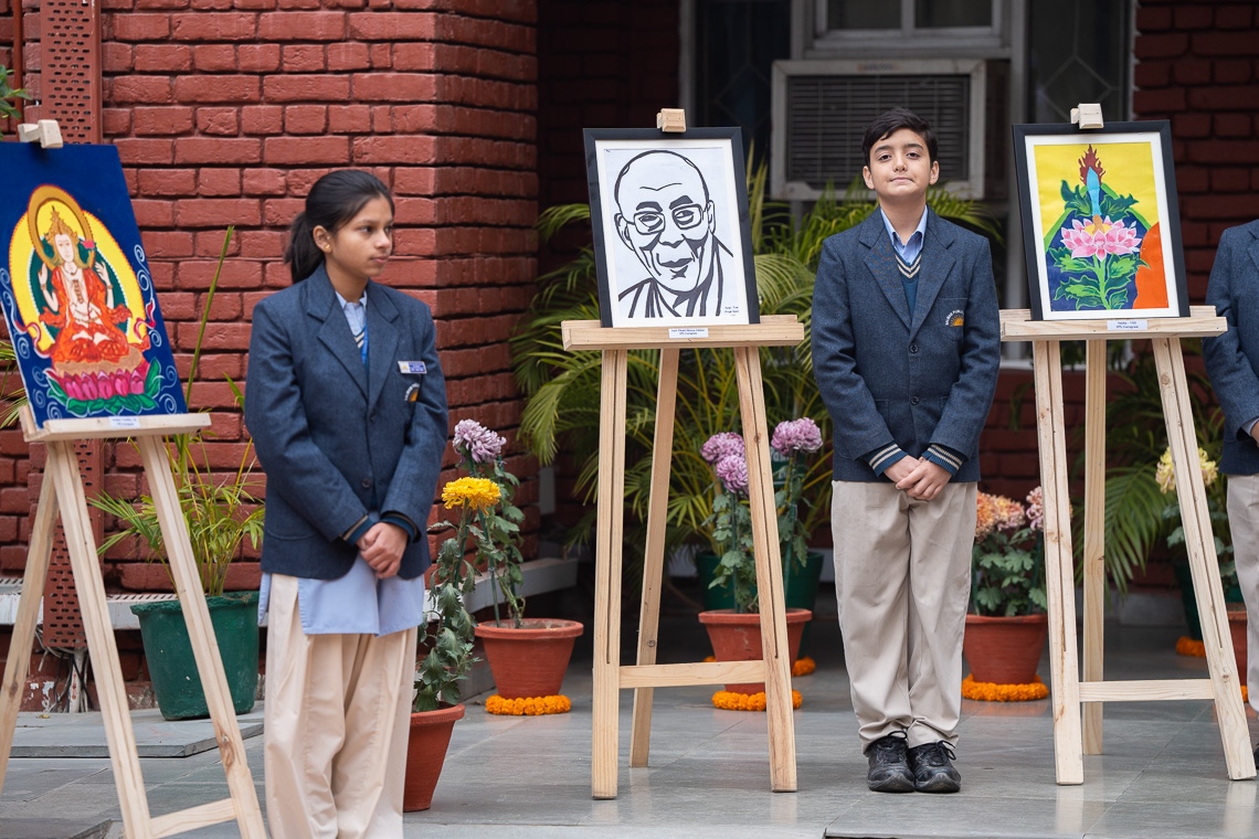 Visit to Salwan Public School | The 14th Dalai Lama