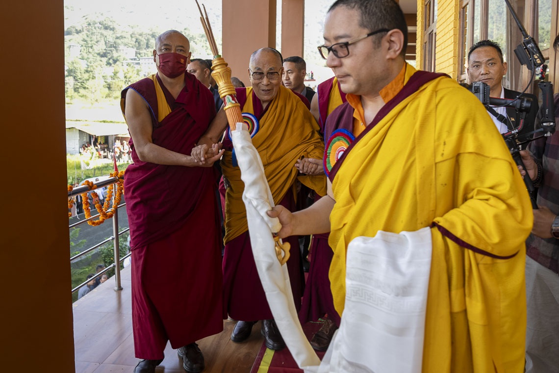 Visit to Khamghar Druk Dharmakara College in… | The 14th Dalai Lama