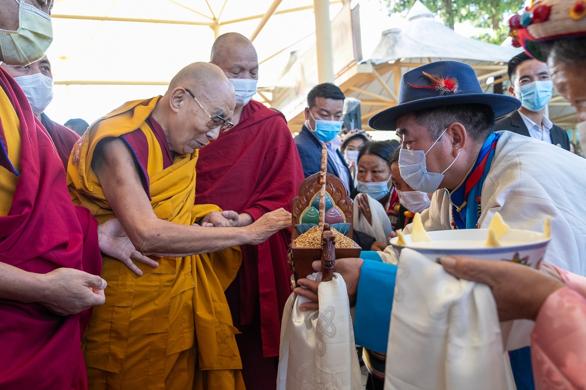 Long Life Offering Ceremony in Dharamsala | The 14th Dalai Lama
