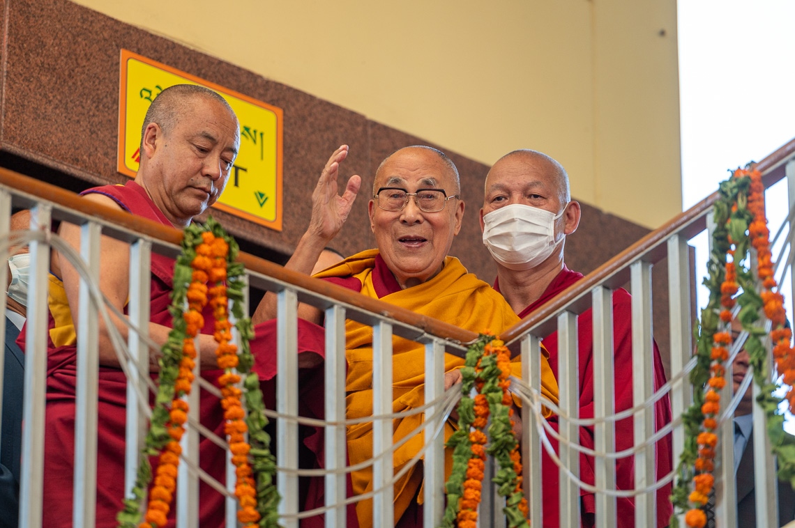 Mahakala Blessing at the Main Tibetan Temple in… | The 14th Dalai Lama