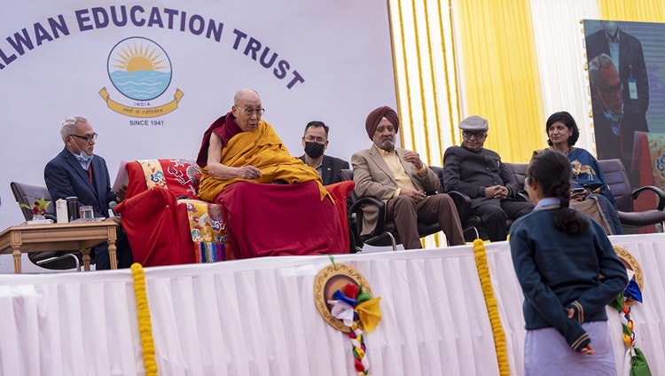 Interactive Session at Salwan Public School | The 14th Dalai Lama